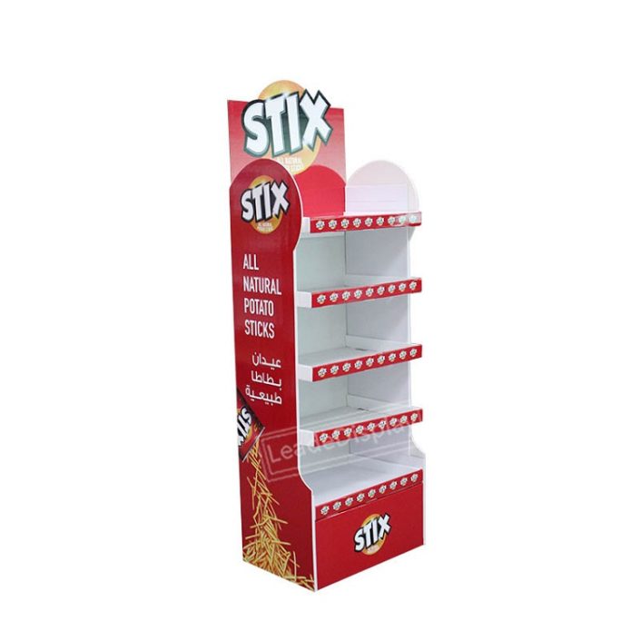 The role of corrugated display stands in various scenes