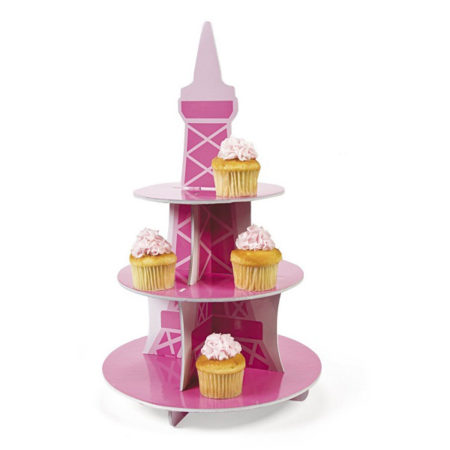 Custom Beautiful Cardboard Cupcake Counter Display Stand - lddisplay