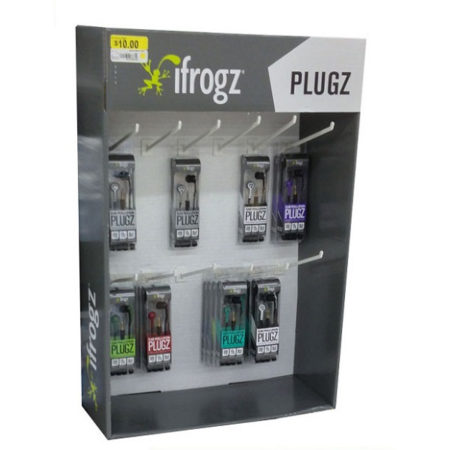 Point Of Sales Cardboard Sidekick Display With Hook | lddisplay