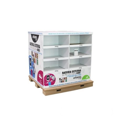 High Quality Cardboard Pallet Display For Walmart - lddisplay