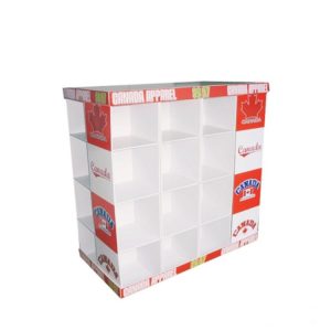 Supermarket Cardboard Pallet Display For Carrefour - lddisplay