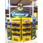 Custom Supermarket Shop Food Cardboard Display Shelf - lddisplay