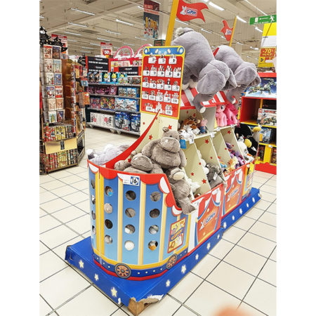 Factory Directly Cardboard Display Rack for Toys - lddisplay