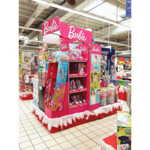 Point Of Sales Paper Display Stands For Toys - lddisplay