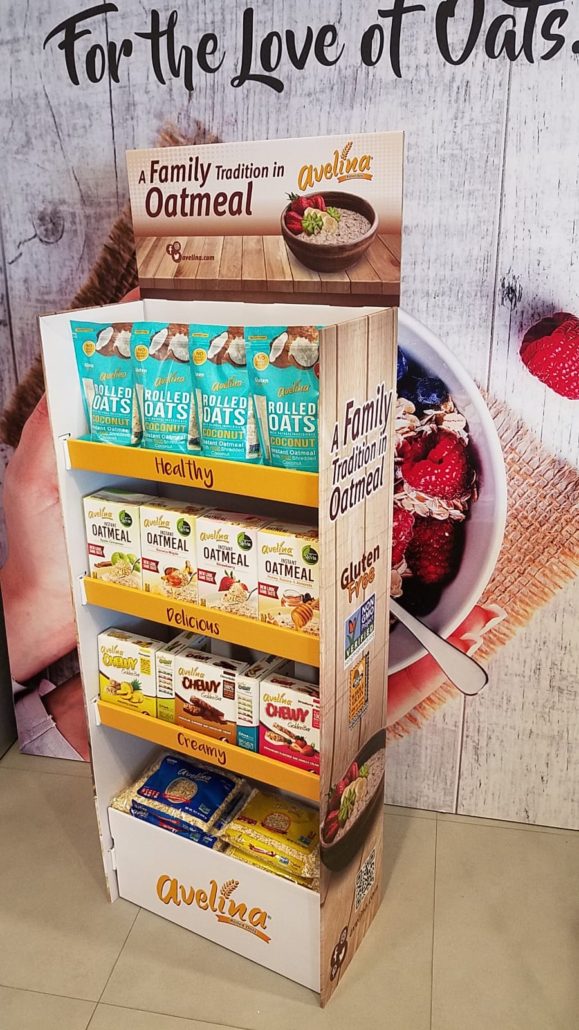 Application characteristics of cardboard retail displays in the food ...