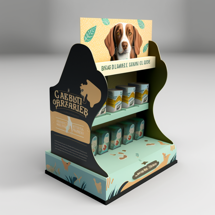 Cardboard Counter Display - lddisplay